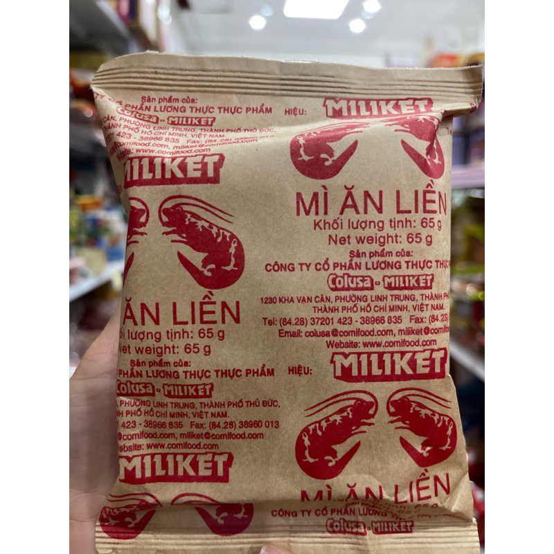 Combo of 10 packs of Miliket instant noodles 65g | Shopee Malaysia
