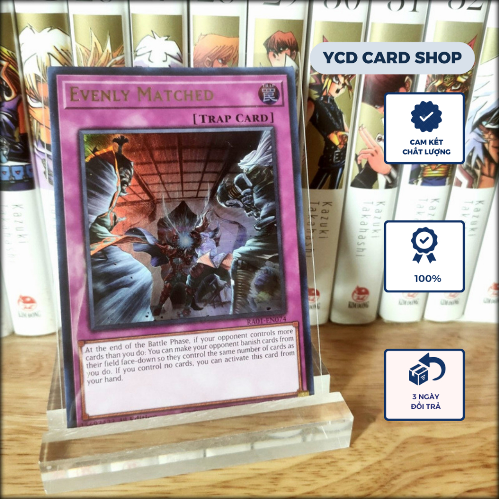 [YCD Shop] Genuine Yugioh Cards Evenly Matched | Shopee Malaysia