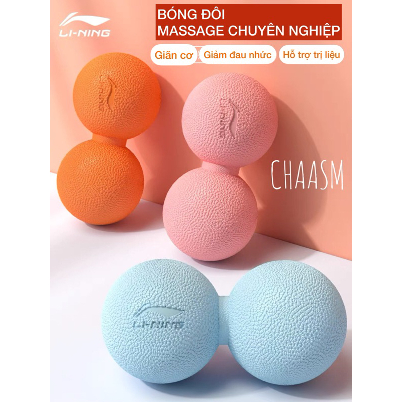 Li-Ning double ball/mini roller ball for professional muscle relaxation ...