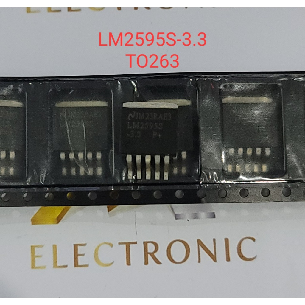 Power IC LM2595S-3.3 LM2595S 3.3 TO263 New (con) | Shopee Malaysia