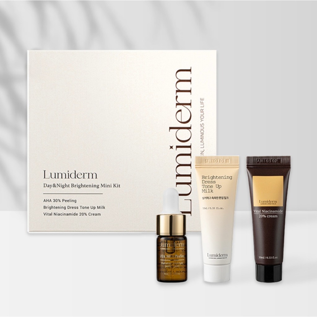 Mini LumiDerm Day & Night Britening Mini Kit (Aha 30% Peeling + Tone ...