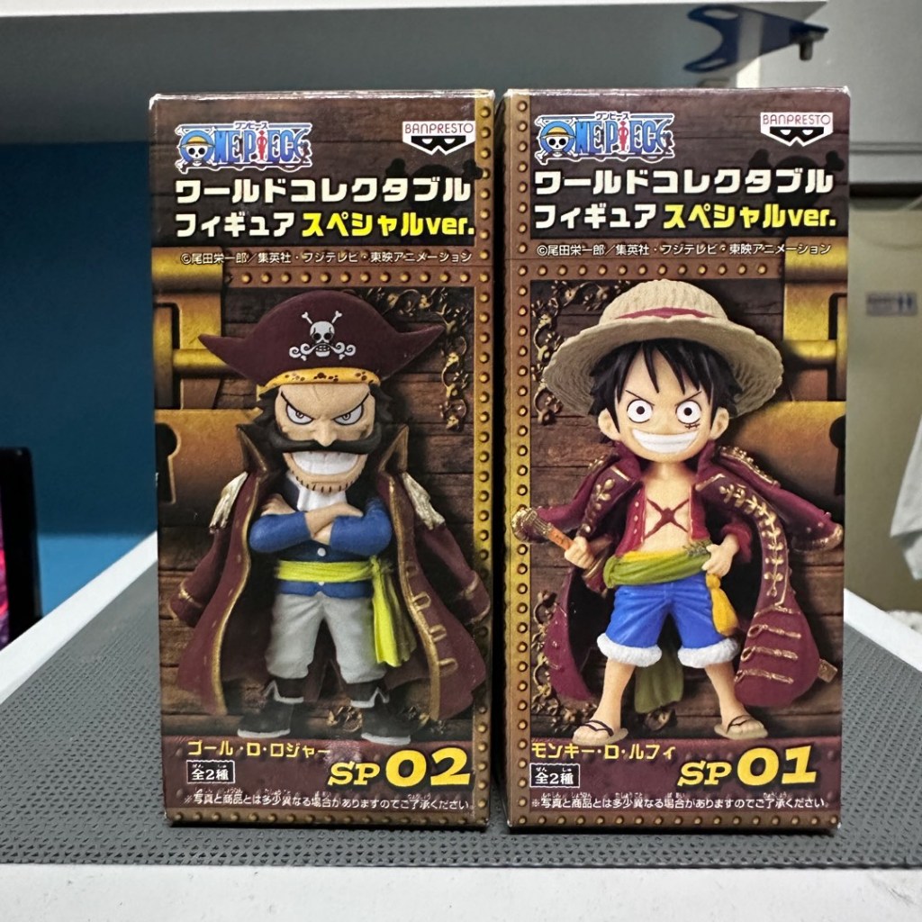Genuine One piece Model - Onepiece Roger & Luffy wcf - One piece wcf ...