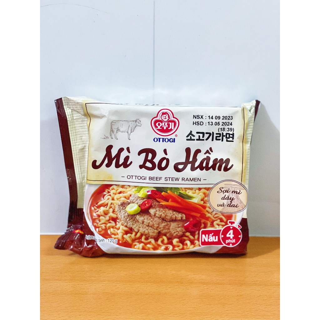 Ottogi Beef Stew Noodles 120g (Beef Stew Ramen) | Shopee Malaysia