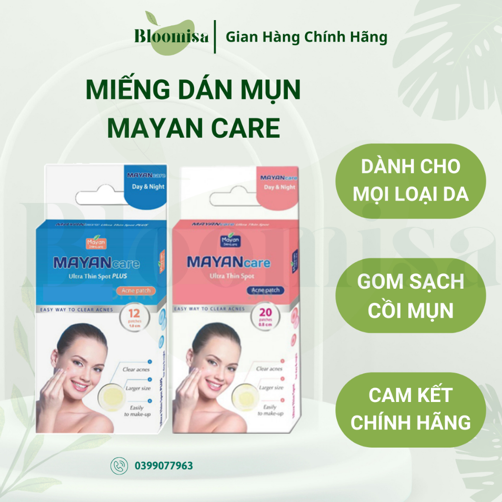 Mayan Care acne patches in many sizes from Korea absorb red, swollen ...