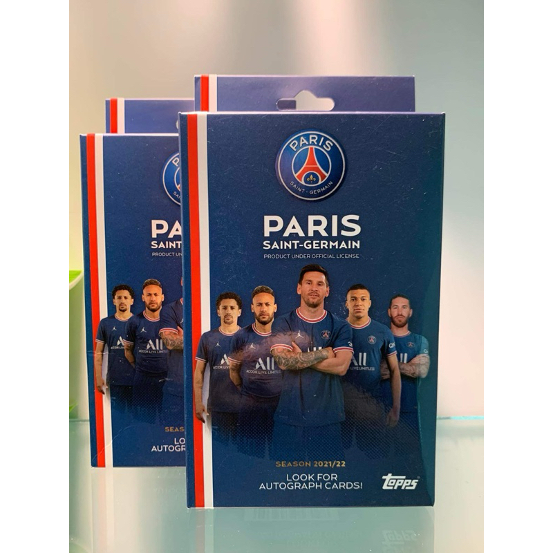 PSG TEAM SET 21/22 football card box (NEW PRODUCT) | Shopee Malaysia