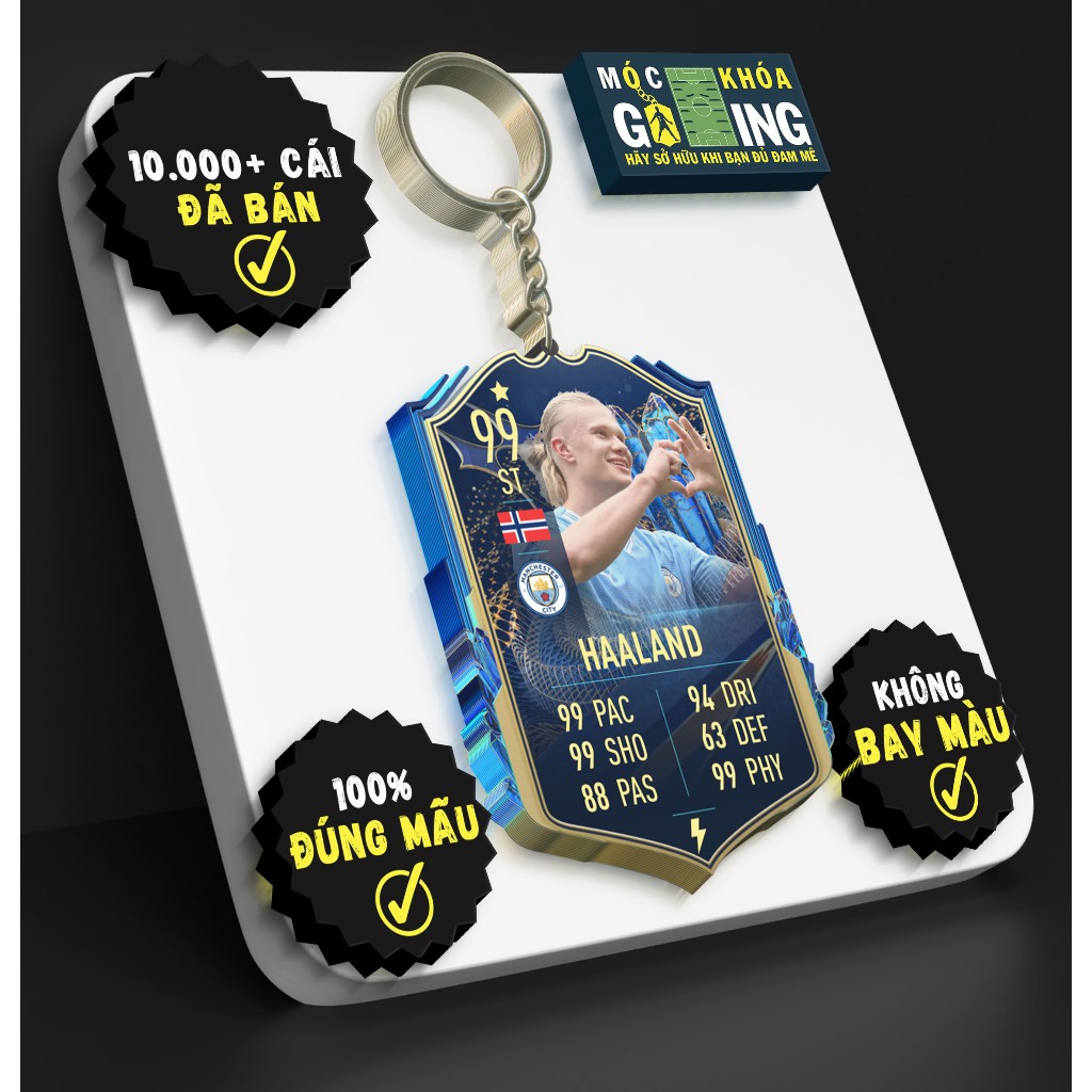 Erling Haaland Keychain - GAMING Keychain | Shopee Malaysia