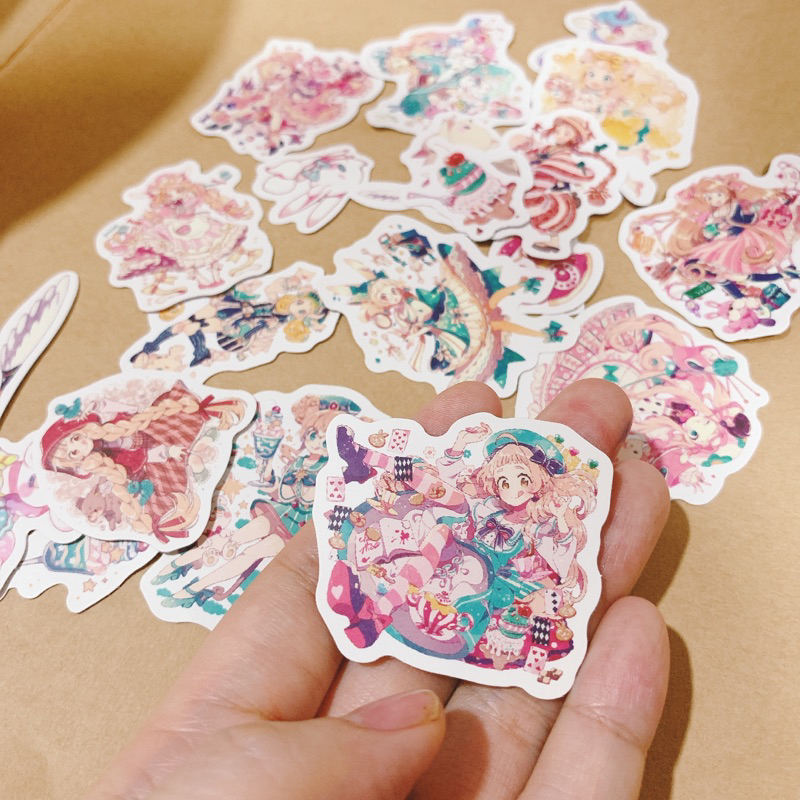 Sticker - Cute girl stickers 50 random designs for gifts, decorations ...