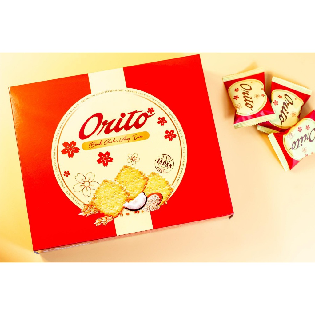 Orito coconut Sesame Biscuits 360g | Shopee Malaysia