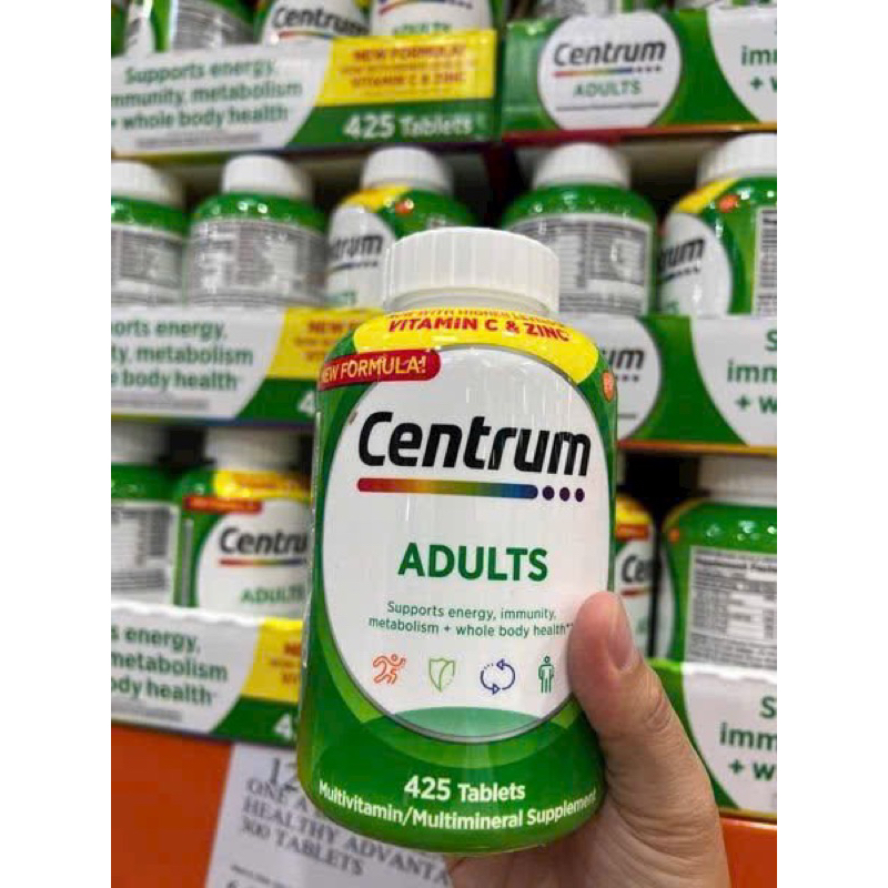 [date04/2025] Centrum Pills for men and women under 50 425 pills ...