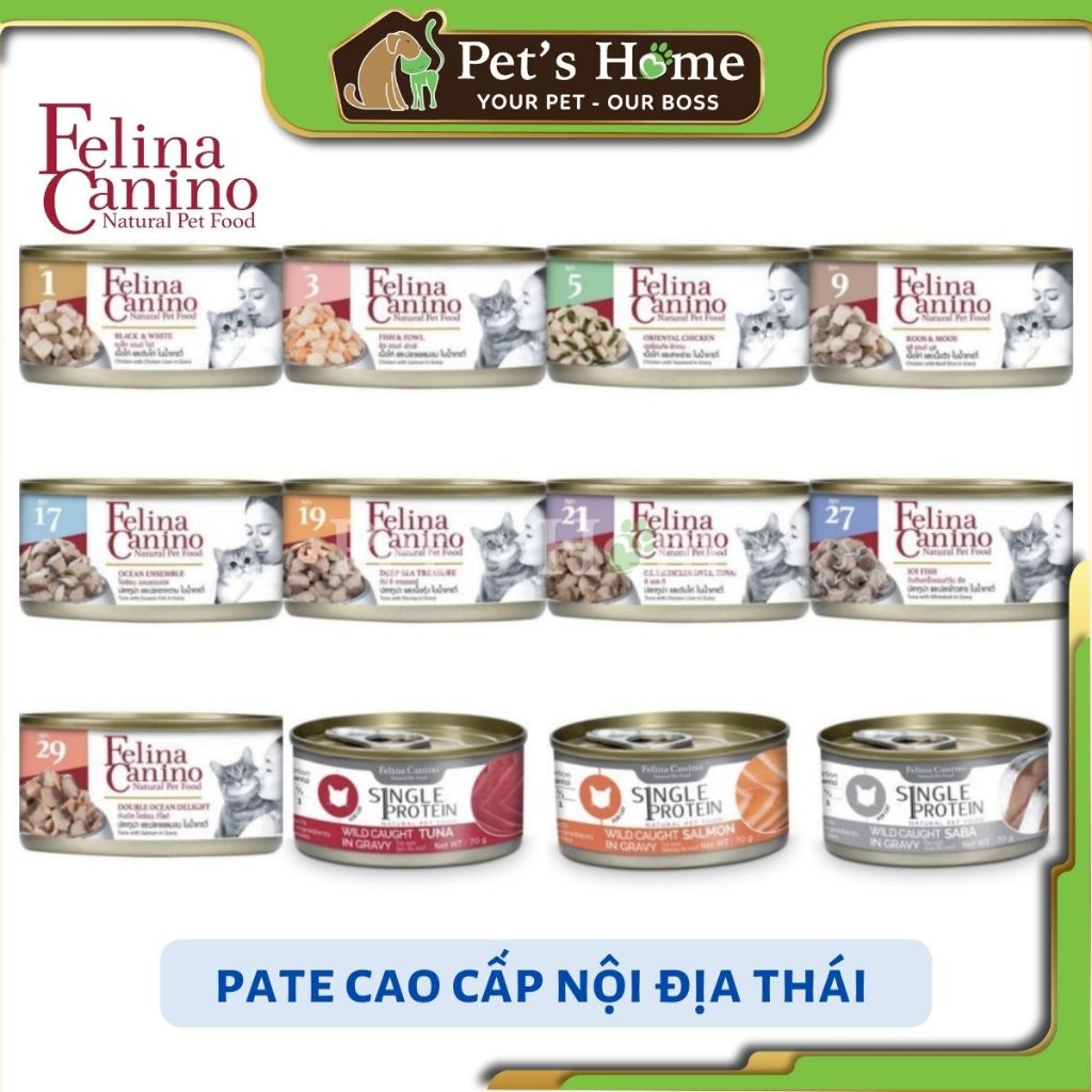 Pate Felina Canino soft food rich in protein and Omega 3, digestive ...
