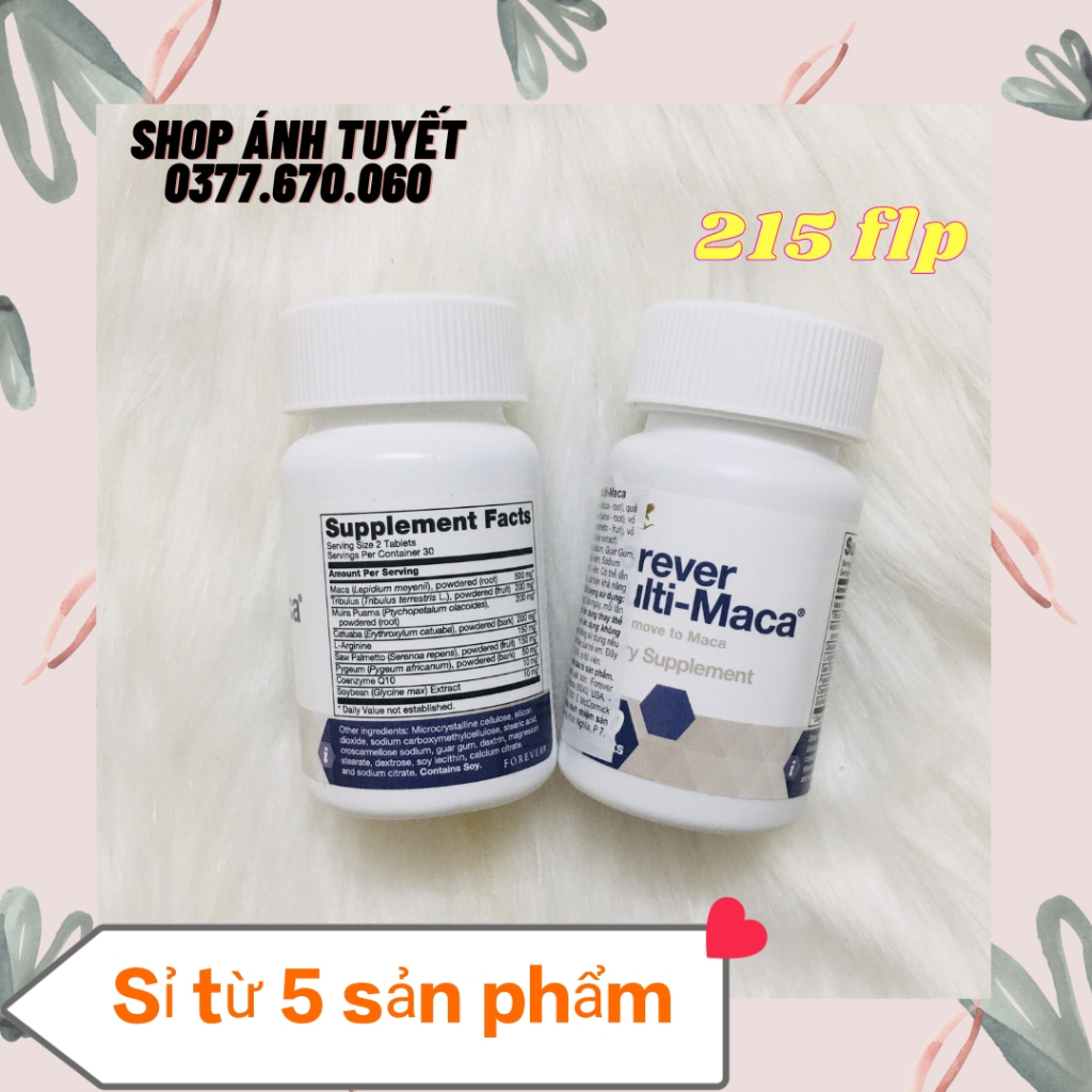 [Genuine] Forever Multi Maca Male Physiological Enhancement Pill 215flp ...