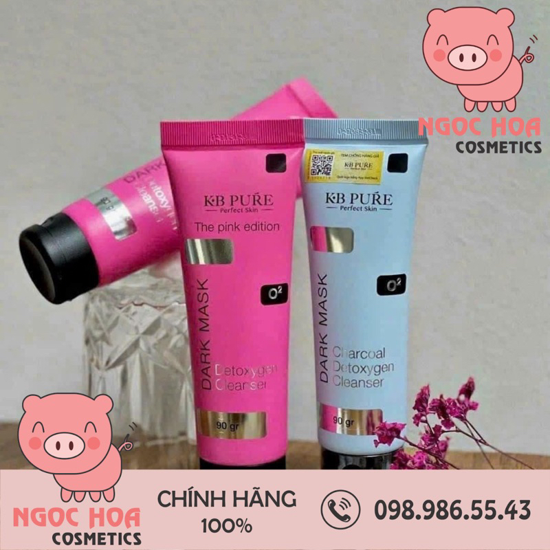 Dark MASK KB PURE Effervescent Foam Brightening 12g | Shopee Malaysia