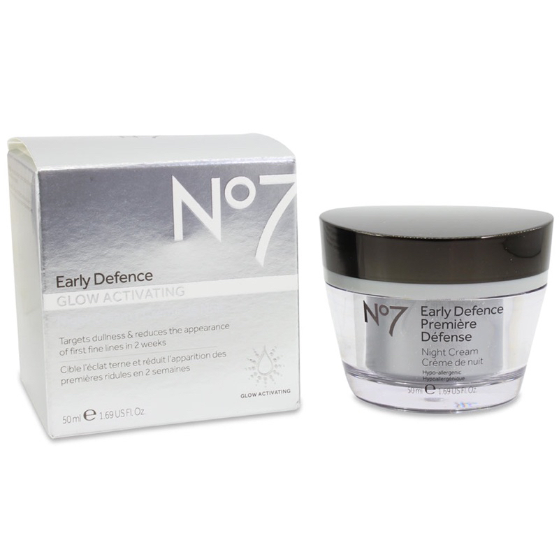No7 Early Defense Glow Night Cream 50Ml | Shopee Malaysia
