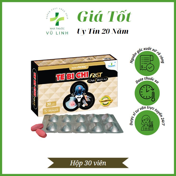 Te Bi Chi BRAIN ALZ (MEXTHEMAZ TEBICHI FAST COVA BRAIN ALZ) (Box of 30 ...