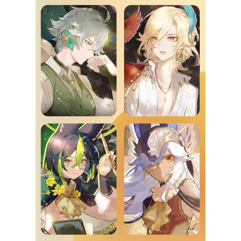 Pola Genshin Impact Sumeru rounded corner Card, copyrighted by artist ...