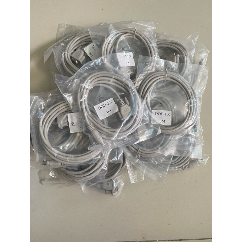 Delta DOP HMI connection cable - Mitsubishi FX DOP-FX PLC | Shopee Malaysia