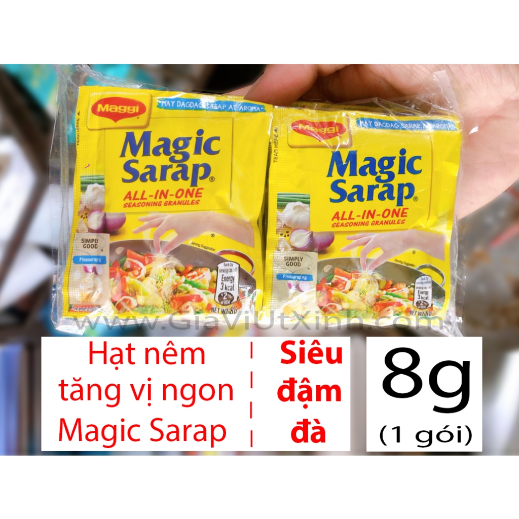 Maggi MAGIC SARAP 8G - MAGGI MAGIC SARAP ALL-IN-ONE SEASONING GRAINS ...
