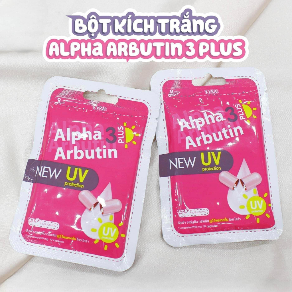 Alpha Arbutin 3 Plus + White Stimulating Powder Tablets (Blister Of 10 ...