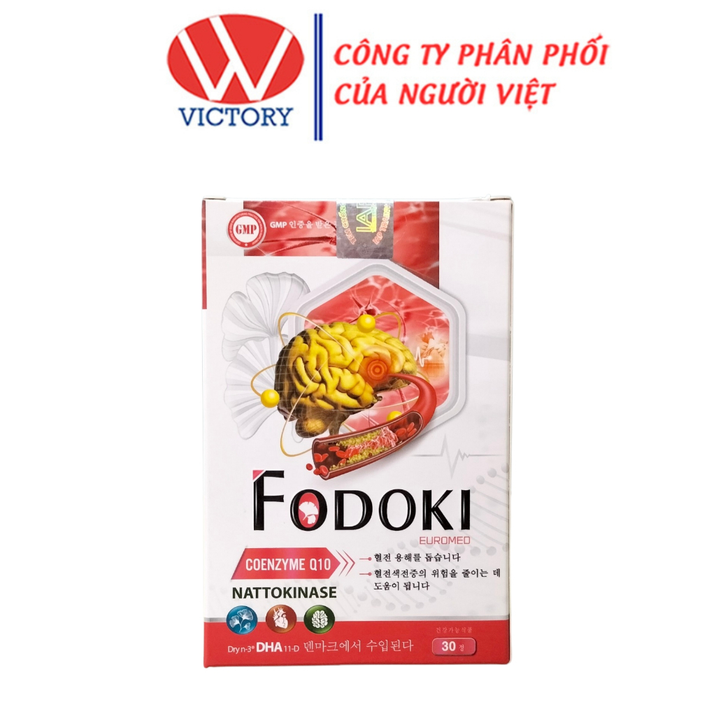 Fodoki - Helps dissolve blood clots, reduce the risk of embolism - 30 ...