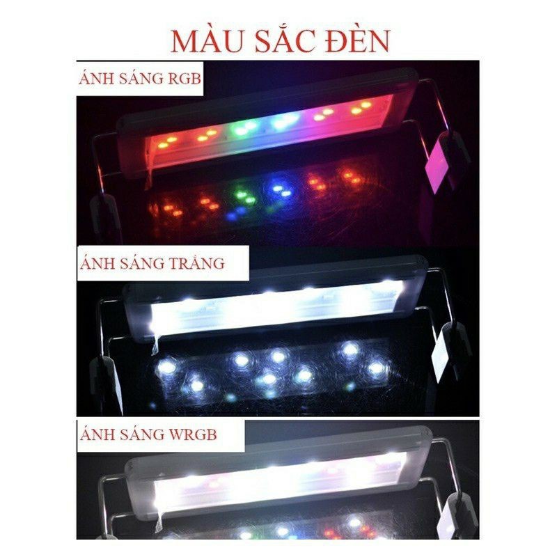KAOKUI Led Trough Light 6 Rows of light bulbs for aquariums (20 to 60cm ...