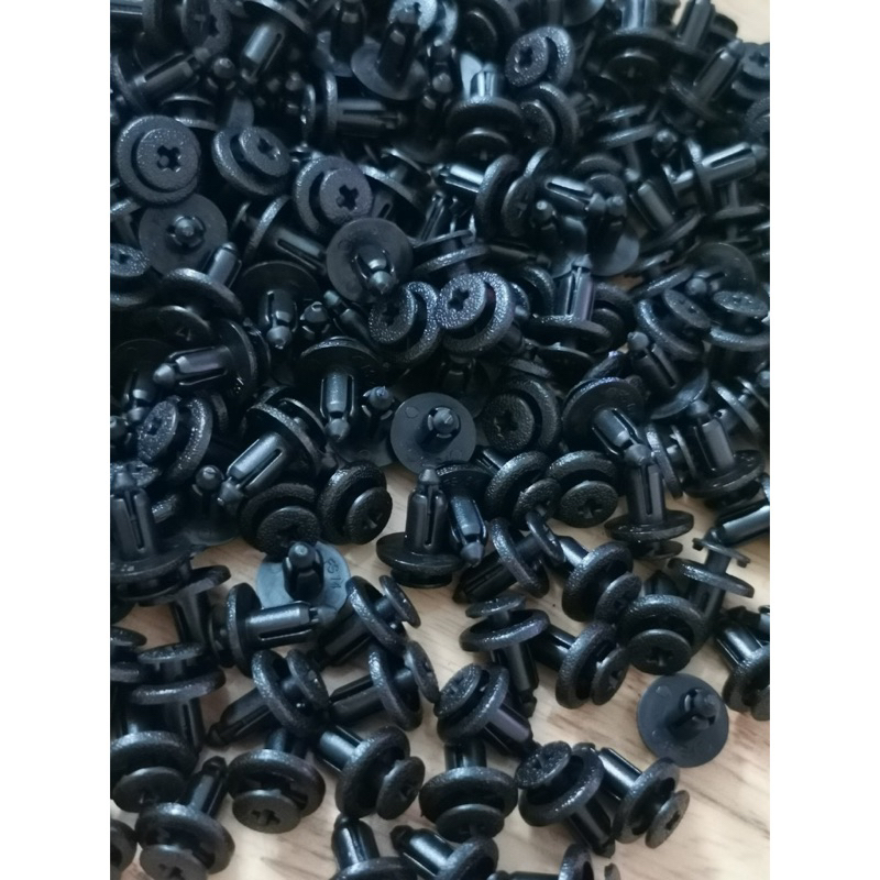 [ 50 pieces ] Plastic screws, plastic latches to mount 6mm fairings for ...