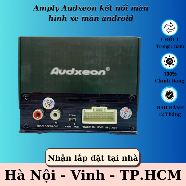 Audxeon DSP amplifier connects to car screen with android screen ...