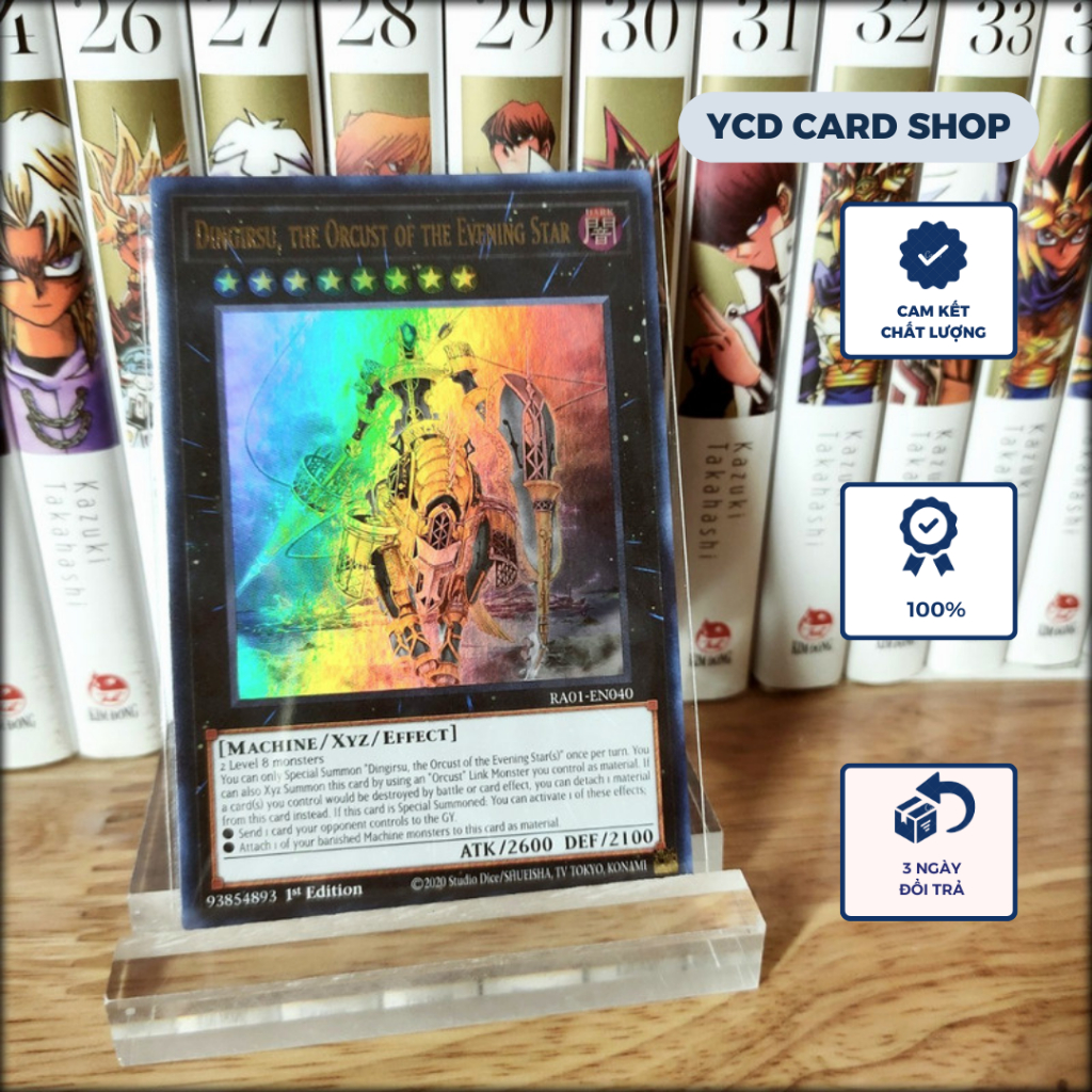 [YCDcardgame] Genuine Yugioh Cards Dingirsu, the Orcust of the Evening Star | Shopee Malaysia