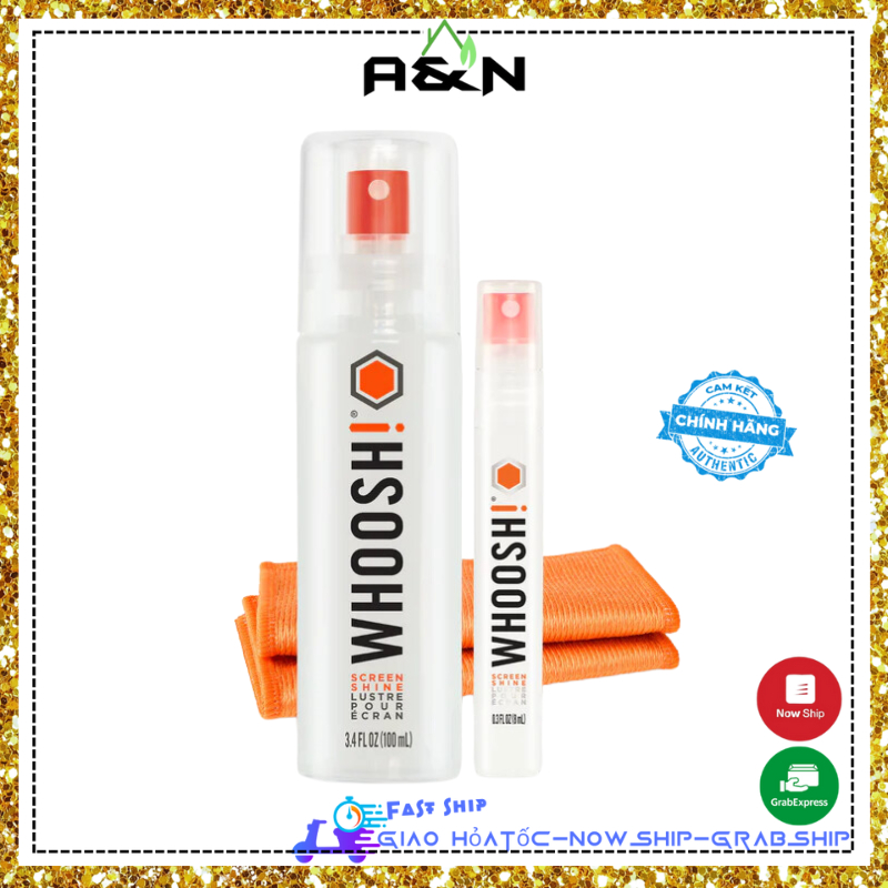 2 bottles of WHOOSH premium eyeglass screen cleaner - 108ml | Shopee ...
