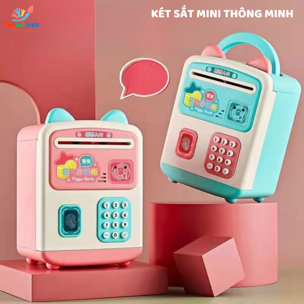 Smart Mini Safe with Fingerprint and Password Smartkids - Super Cute ...