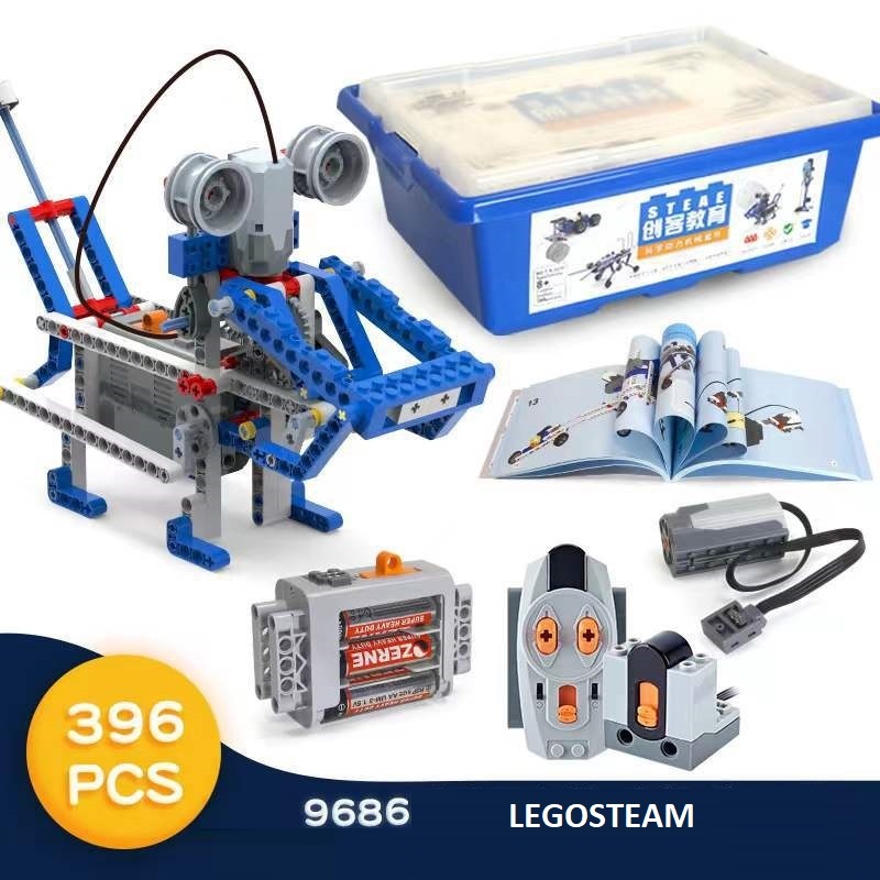 Mechanical ENGINEERING SET 9686 - PLASTIC BOX INCLUDED - Assembling ...