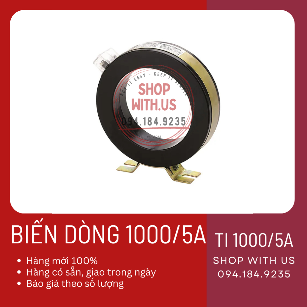 1000/5a current transformer - TI 1000/5A - RCT-58 1000/5A current ...
