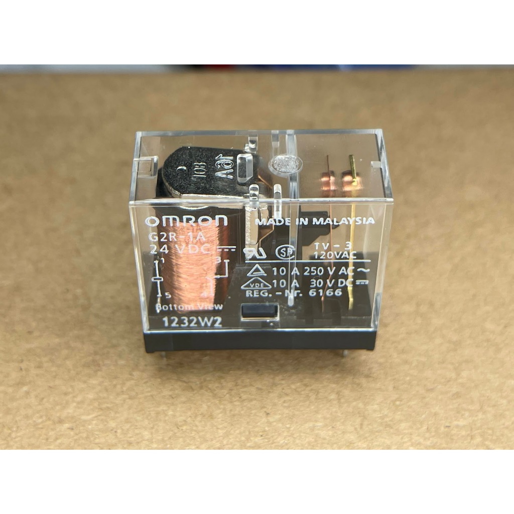 G2R-1A-DC24 Multi-function Relay OMRON 24VDC 1 Form A (SPST-NO ...