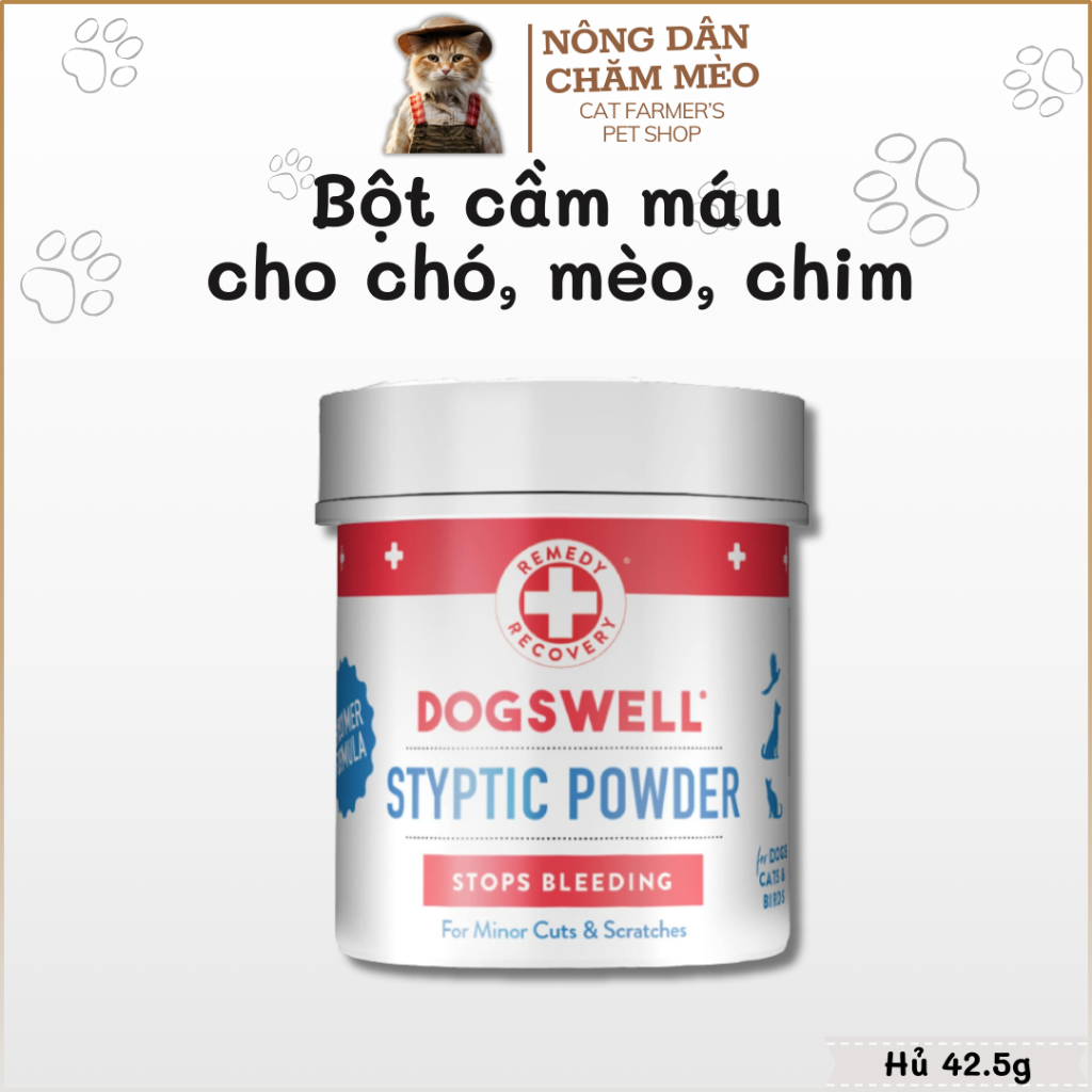 Dogswell STYPTIC POWDER Hemostasis POWDER For Dogs / Cats / chim (USA ...