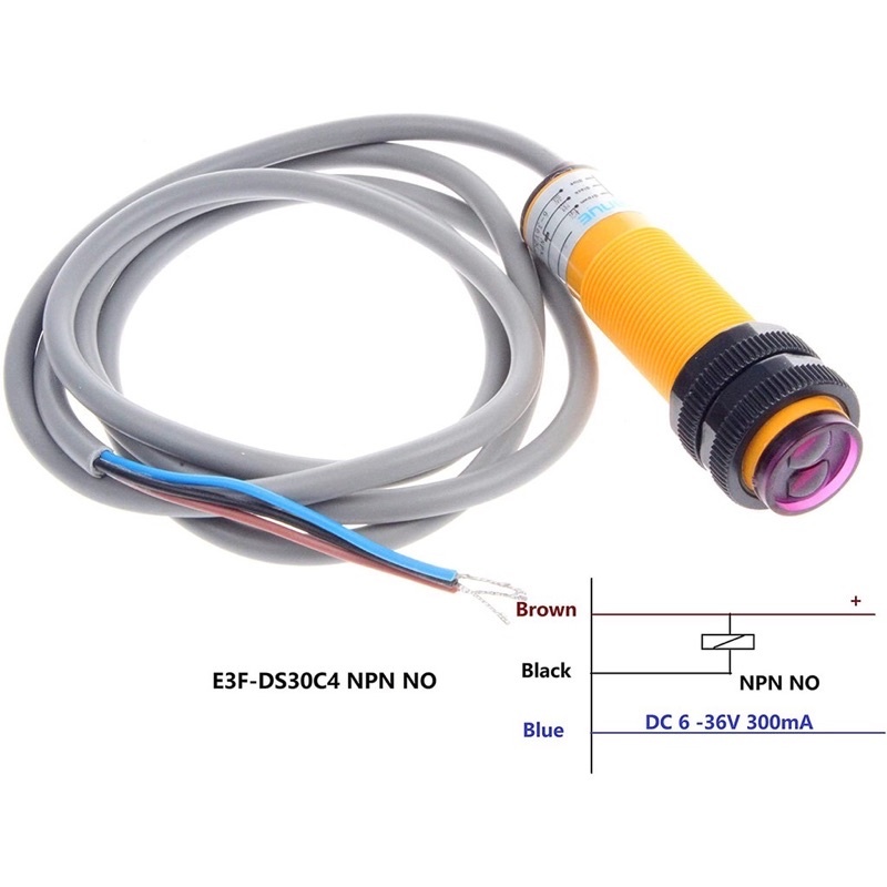 Infrared Obstacle Sensor DS30P1 E3F-DS30Y1 Distance Sensor E3F-DS30C4 Proximity Sensor E18-D80NK ...