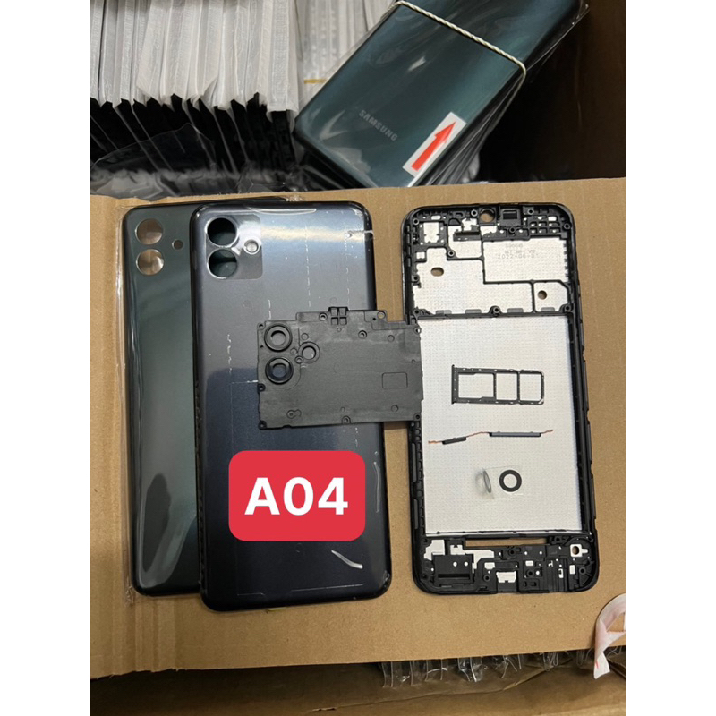 Full original Samsung A04 case set (with sim tray) | Shopee Malaysia