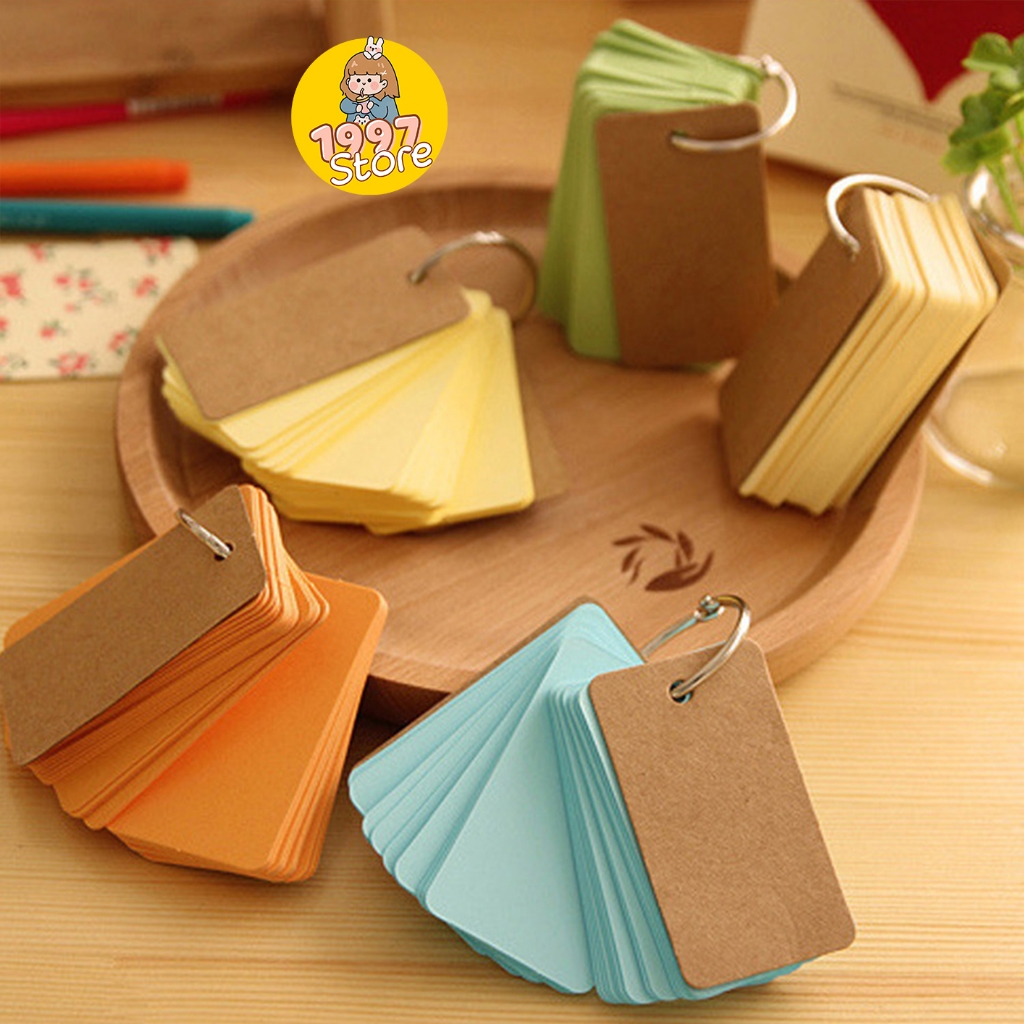 Super Thick Paper FlashCard Set for Learning Foreign Language ...