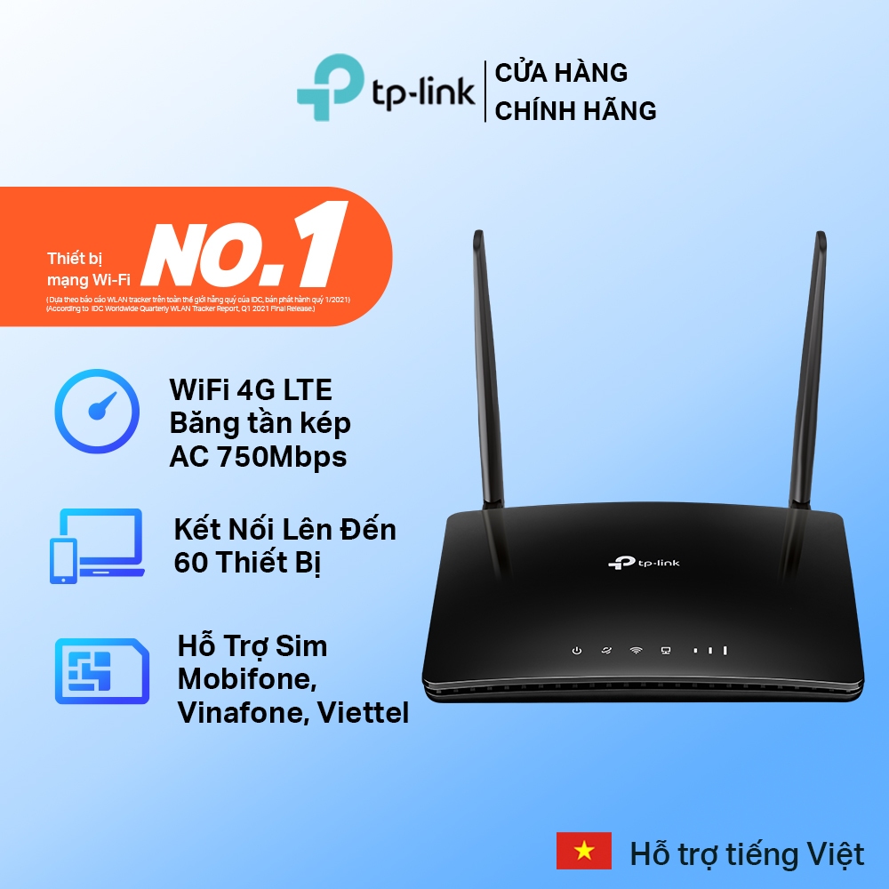Tplink Archer MR200 LTE AC750Mbps Dual Band 4G Wifi Router | Shopee ...
