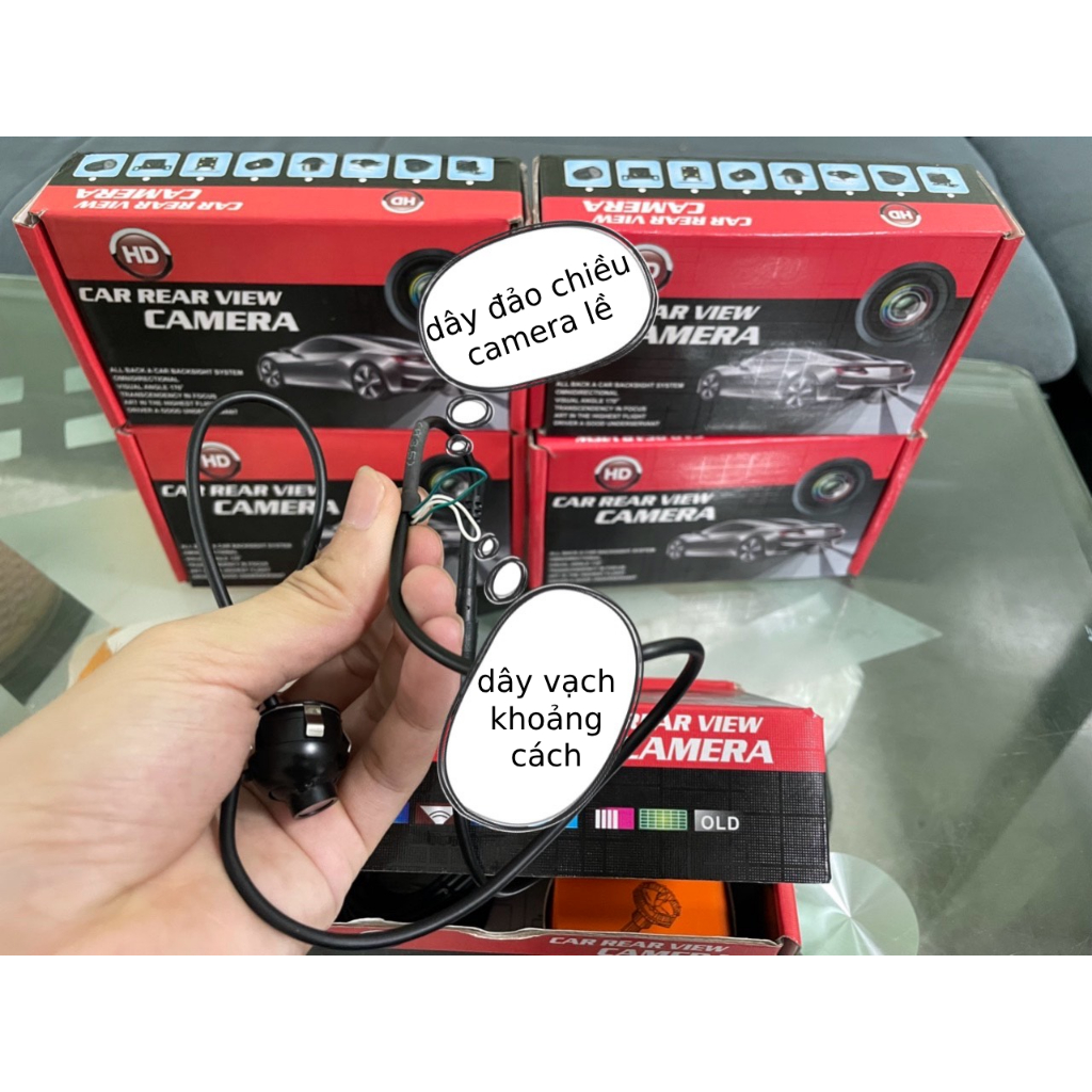 Camera 360 degree rotating ccd hinge for original screen or car android ...