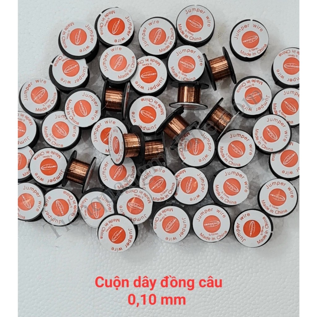 0.1mm copper wire reel for circuit and components (15m long) | Shopee ...