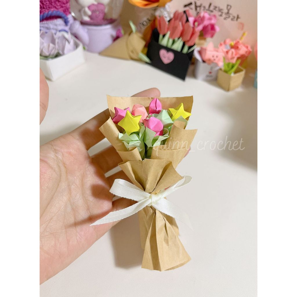 [AVAILABLE] Handmade mini STAR FLOWER BOUQUET for lovers, relatives ...