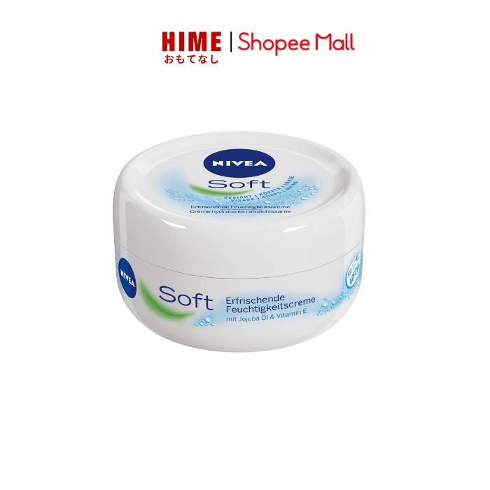 Nivea Soft Moisturizing Cream imported from Germany 200ml, Moisturizes ...