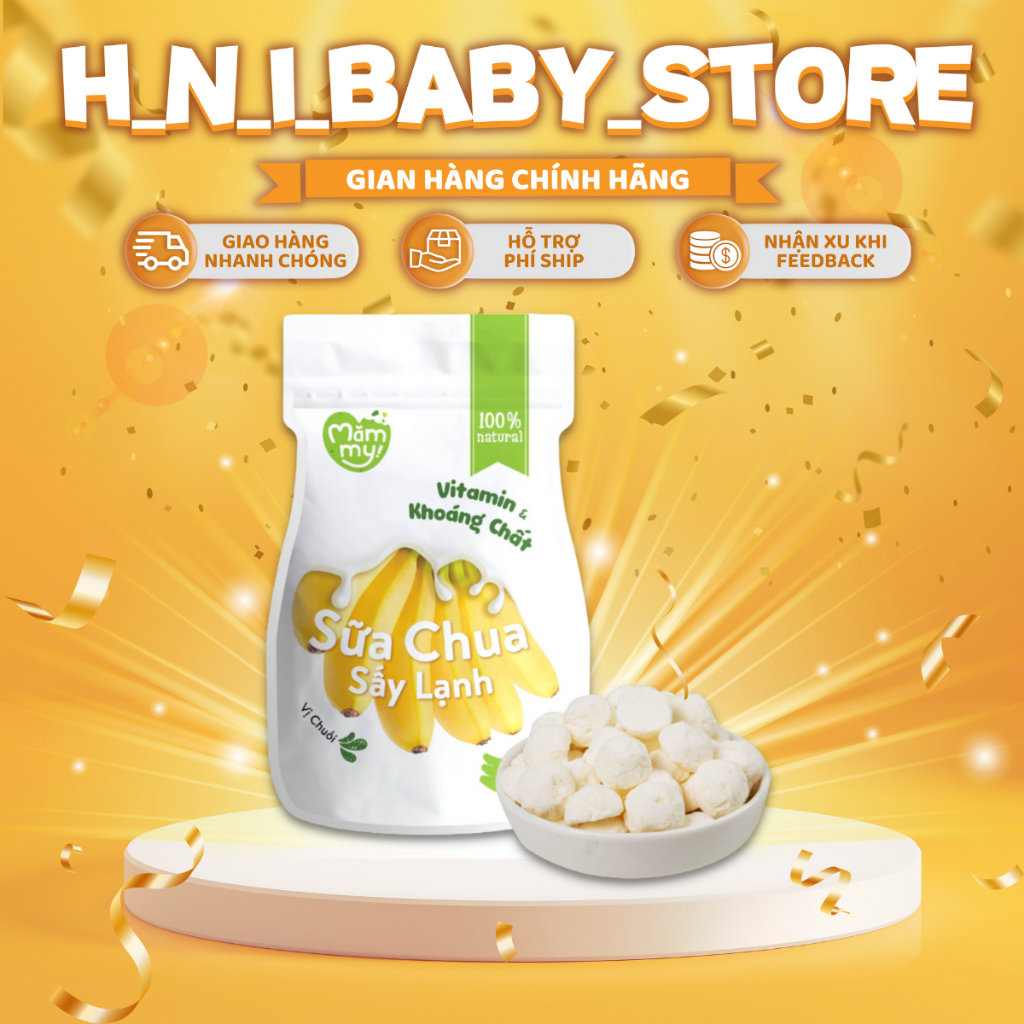 Genuine dried yogurt cake Banana flavored Mammy cake for babies from 6 ...