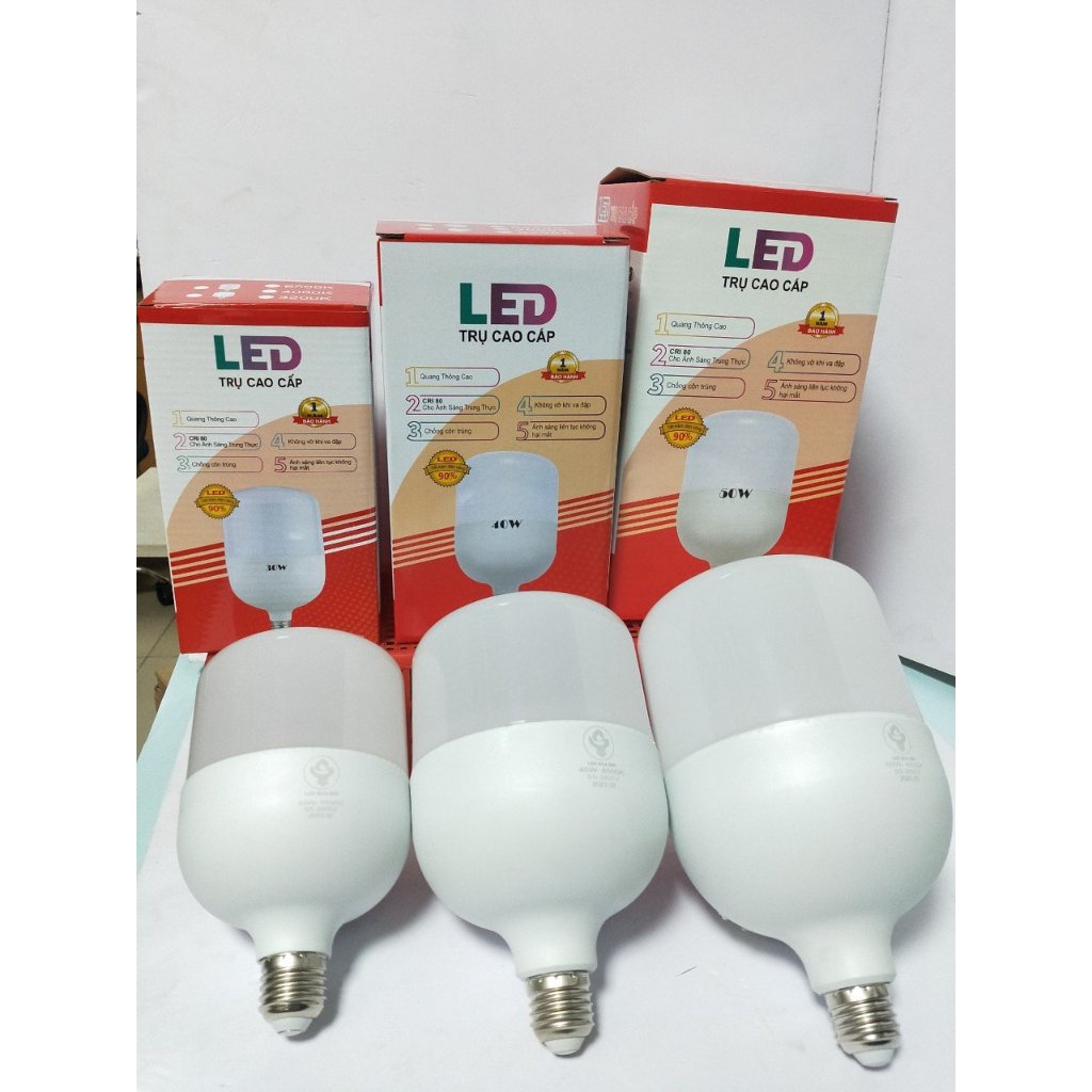 WATER SEALED PILLAR LED LIGHT BULB - 40W WHITE LIGHT | Shopee Malaysia