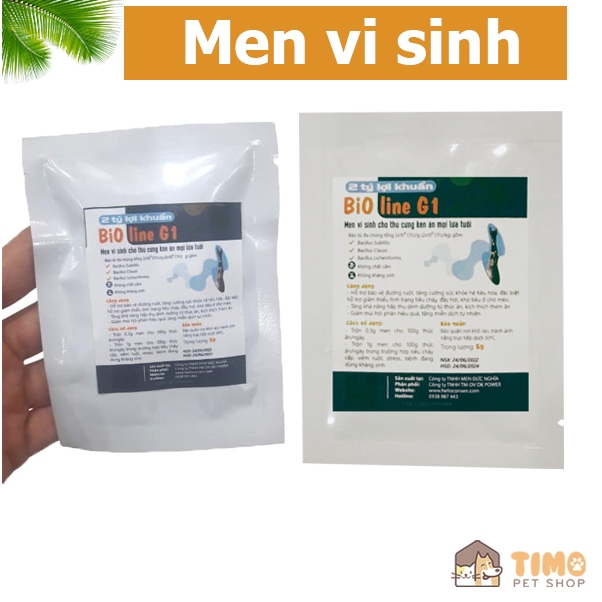 Bioline G1 digestive probiotic (helps reduce diarrhea, constipation ...