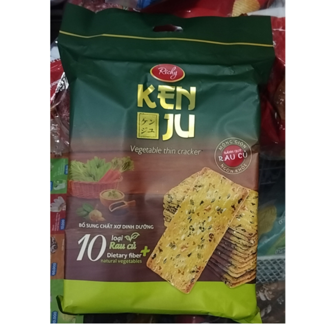Kenju Richy Vegetable Biscuits 192g Bag | Shopee Malaysia