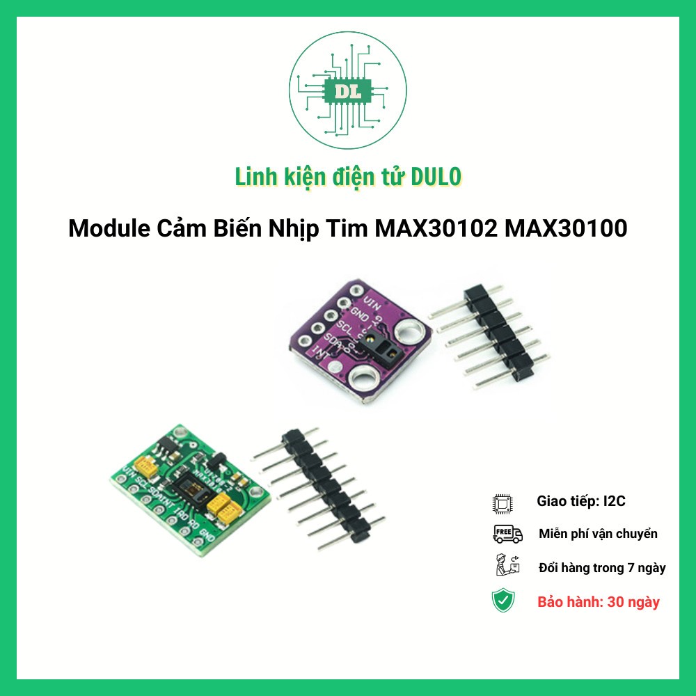 Heart Rate Sensor Module MAX30102 MAX30100 | Shopee Malaysia