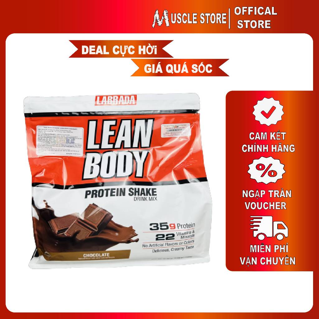 Labrada Lean Body, Meal Replacement Milk, Vitamins Minerals, Lean Muscle Gain, Fat Burning ...