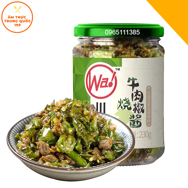 Wa Green Chili Grilled Beef Sauce 235g | Shopee Malaysia