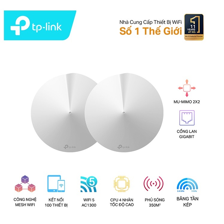 Tplink AC1300Mbps Deco M5 Mesh WiFi Router - 2 Pack Ceiling Mount, Wall ...