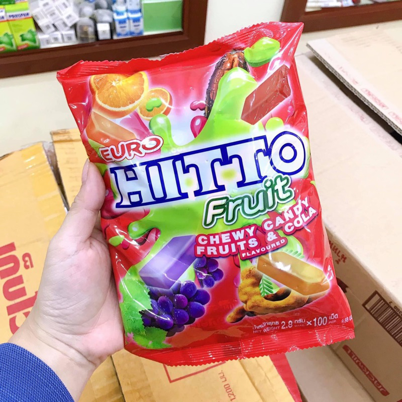 Hitto Thai fruit candy Pack 280g (100 pieces) | Shopee Malaysia